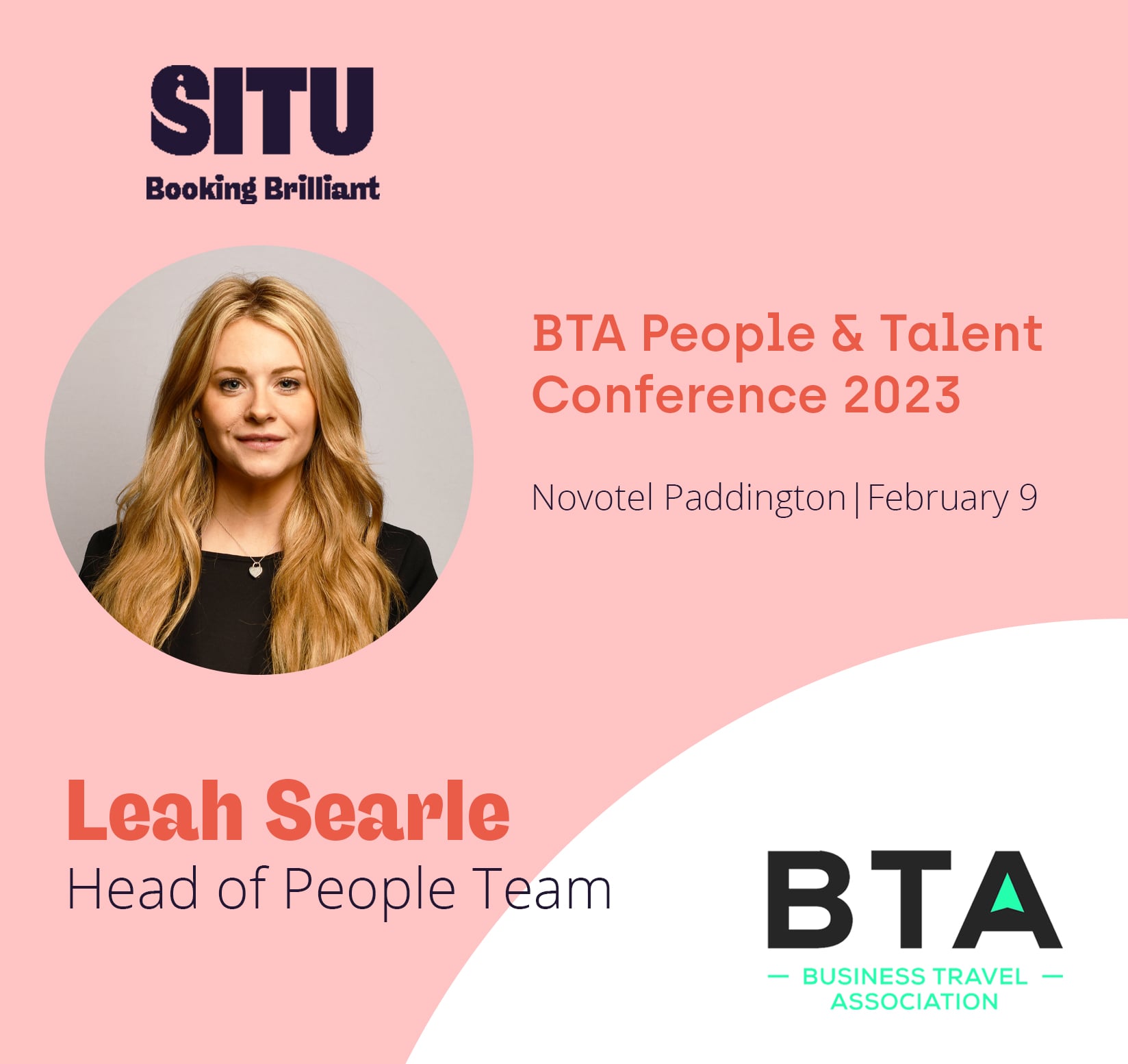 Situ at the BTA People and Talent Conference 2023