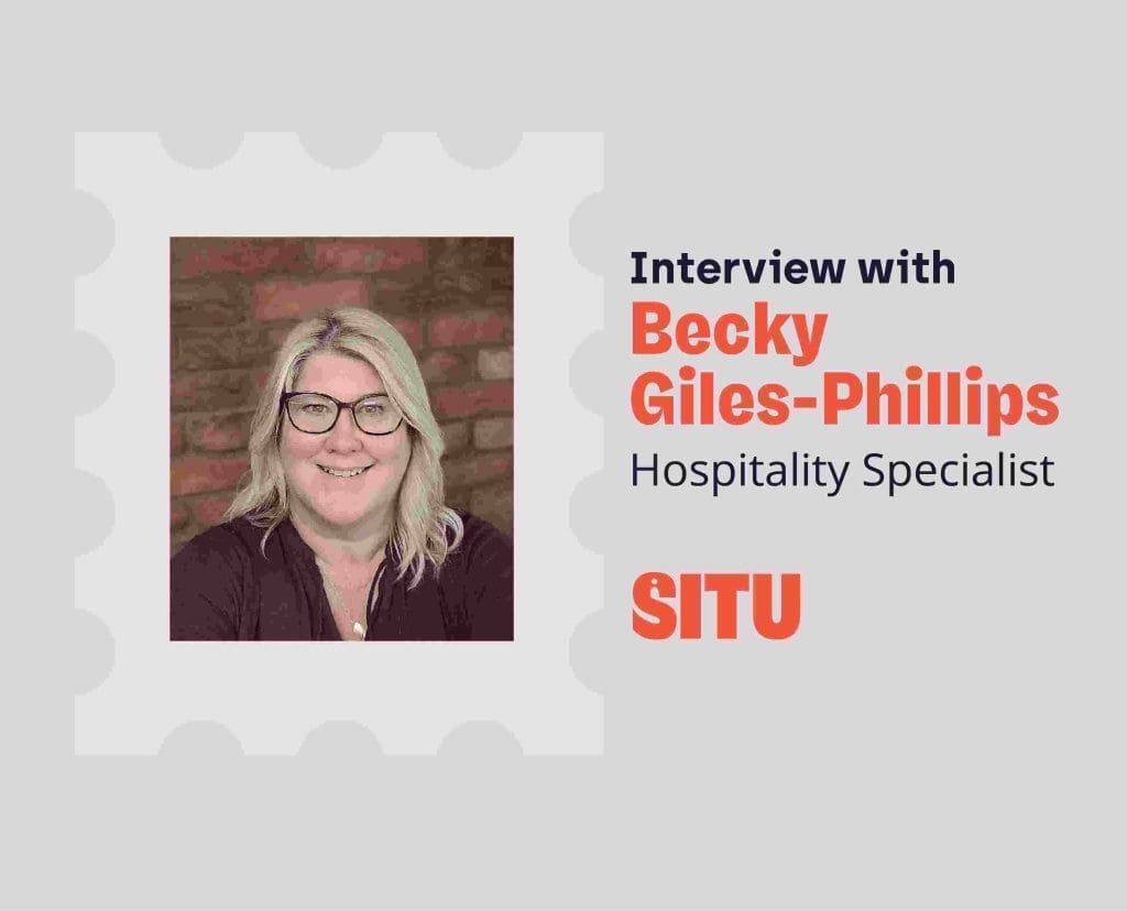 Interview with Becky Giles-Phillips, Hospitality Specialist